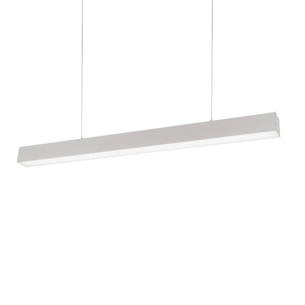Suspended Linear LED Light White — Mafeemushkil.com LLC