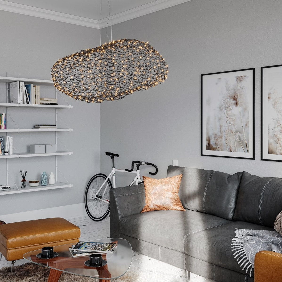 Hayden Black Small Pendant light — Mafeemushkil.com LLC