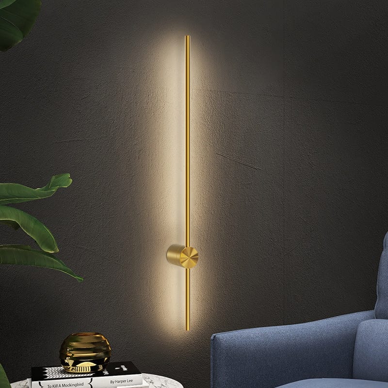 Buy Rod Wall Light Gold — Mafeemushkil.com LLC