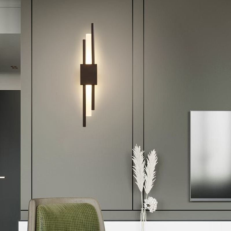 Buy Lucas LED Wall Light Black — Mafeemushkil.com LLC